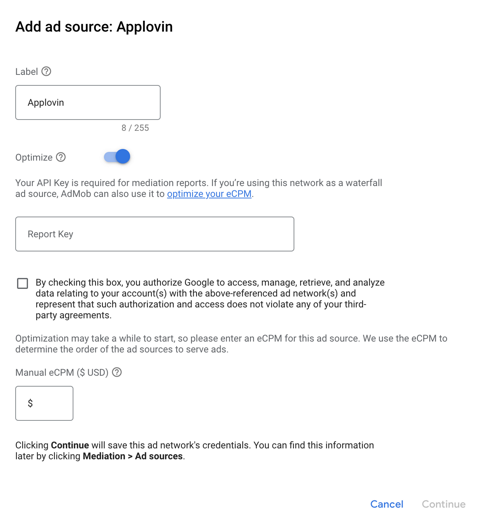 Integrate AppLovin with mediation | iOS | Google for Developers