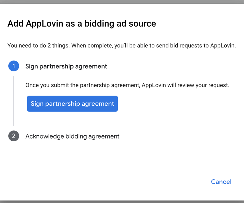 Integrate AppLovin with mediation | iOS | Google for Developers