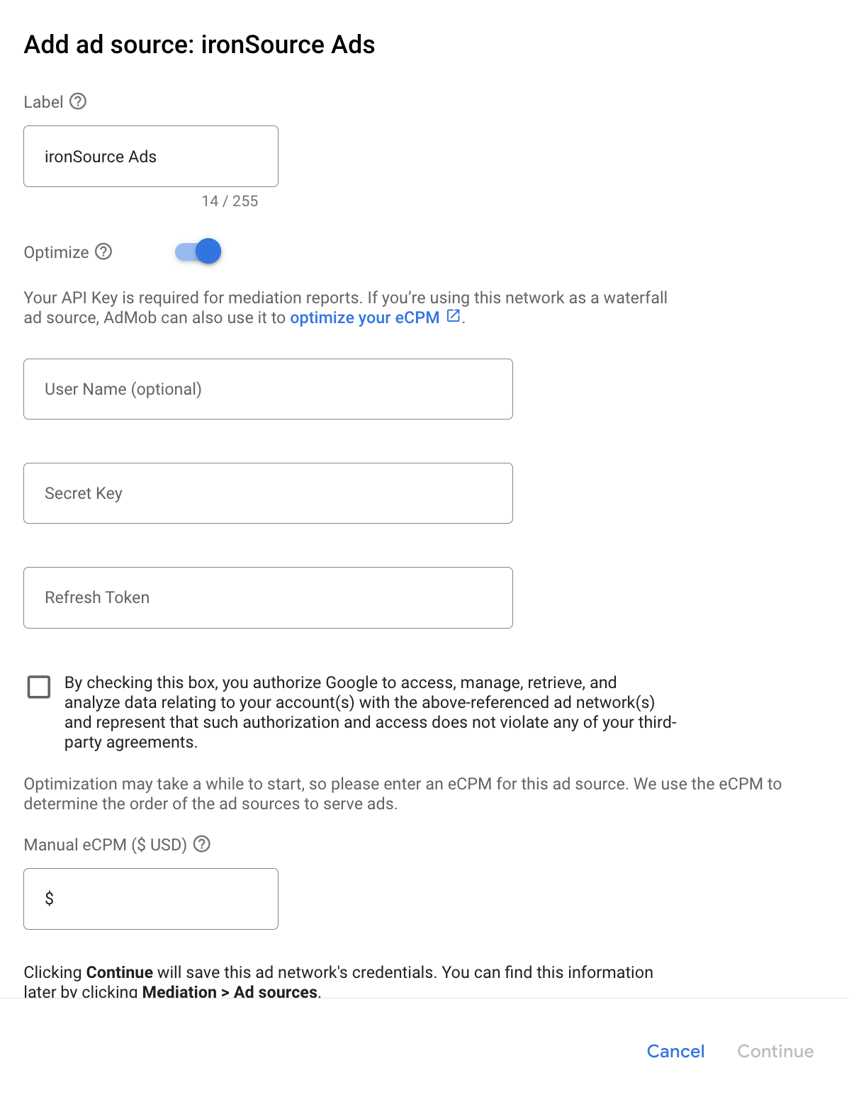 Integrate ironSource Ads with mediation | Android | Google for Developers