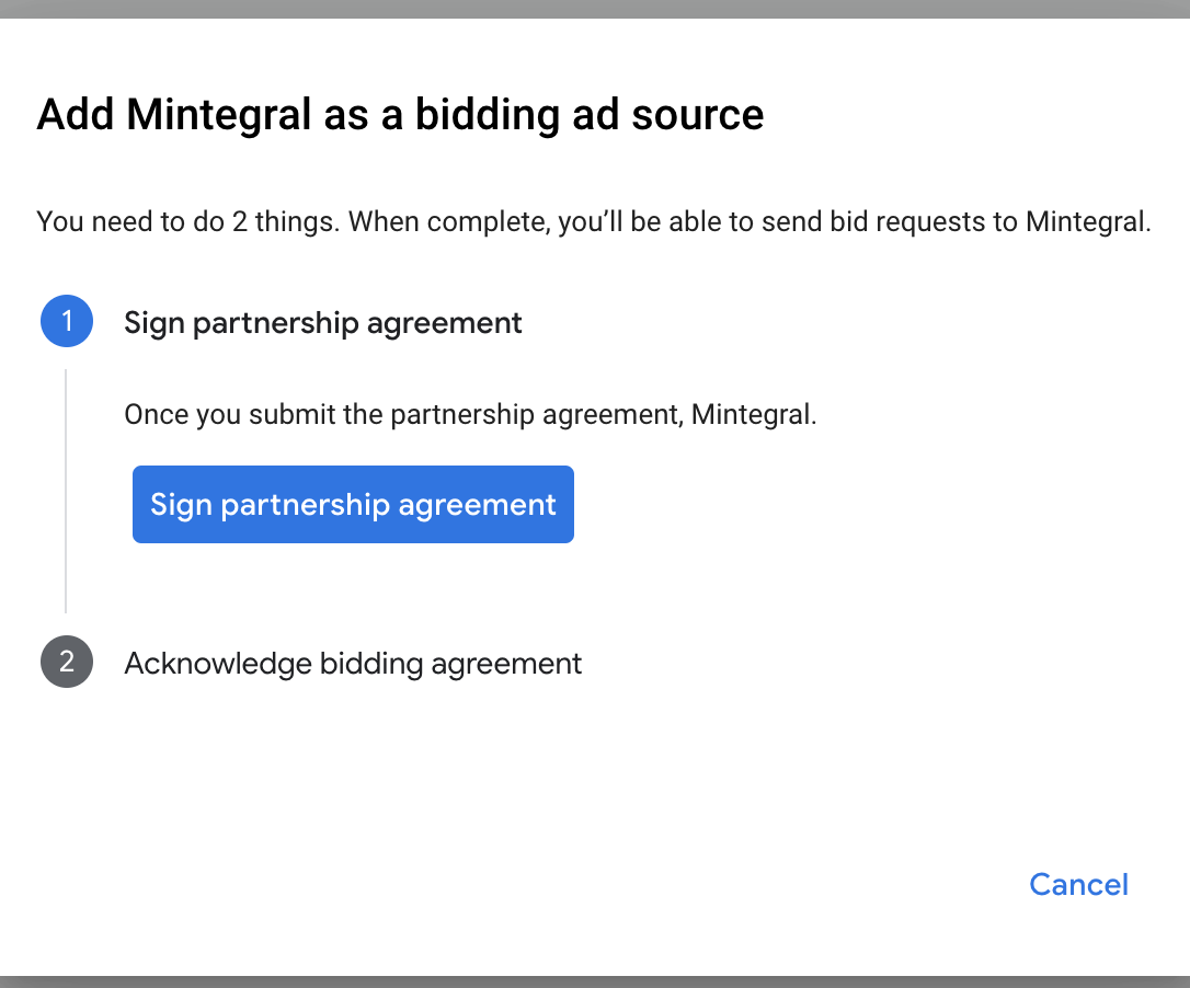 Integrate Mintegral with mediation | Android | Google for Developers