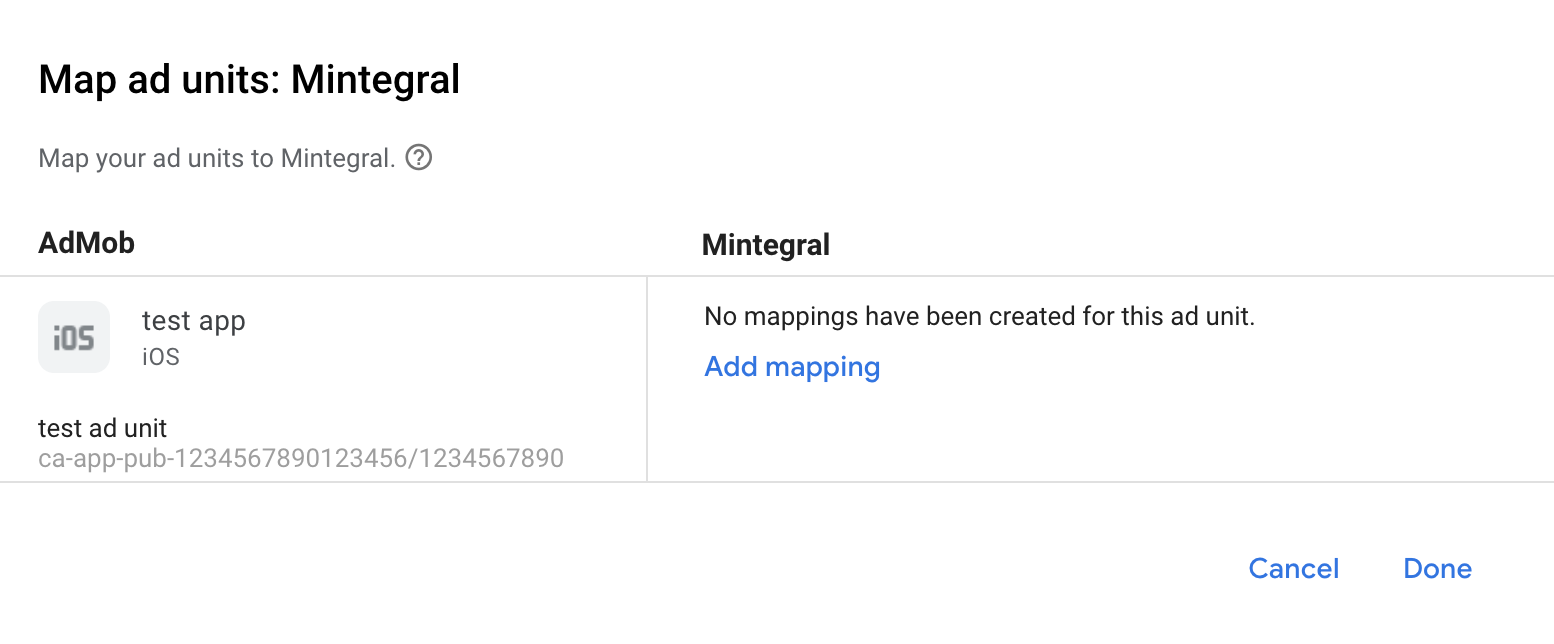 Integrate Mintegral with mediation | iOS | Google for Developers