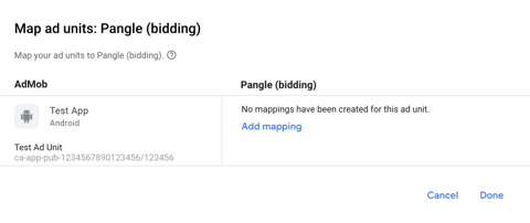 Integrate Pangle with mediation | Android | Google for Developers