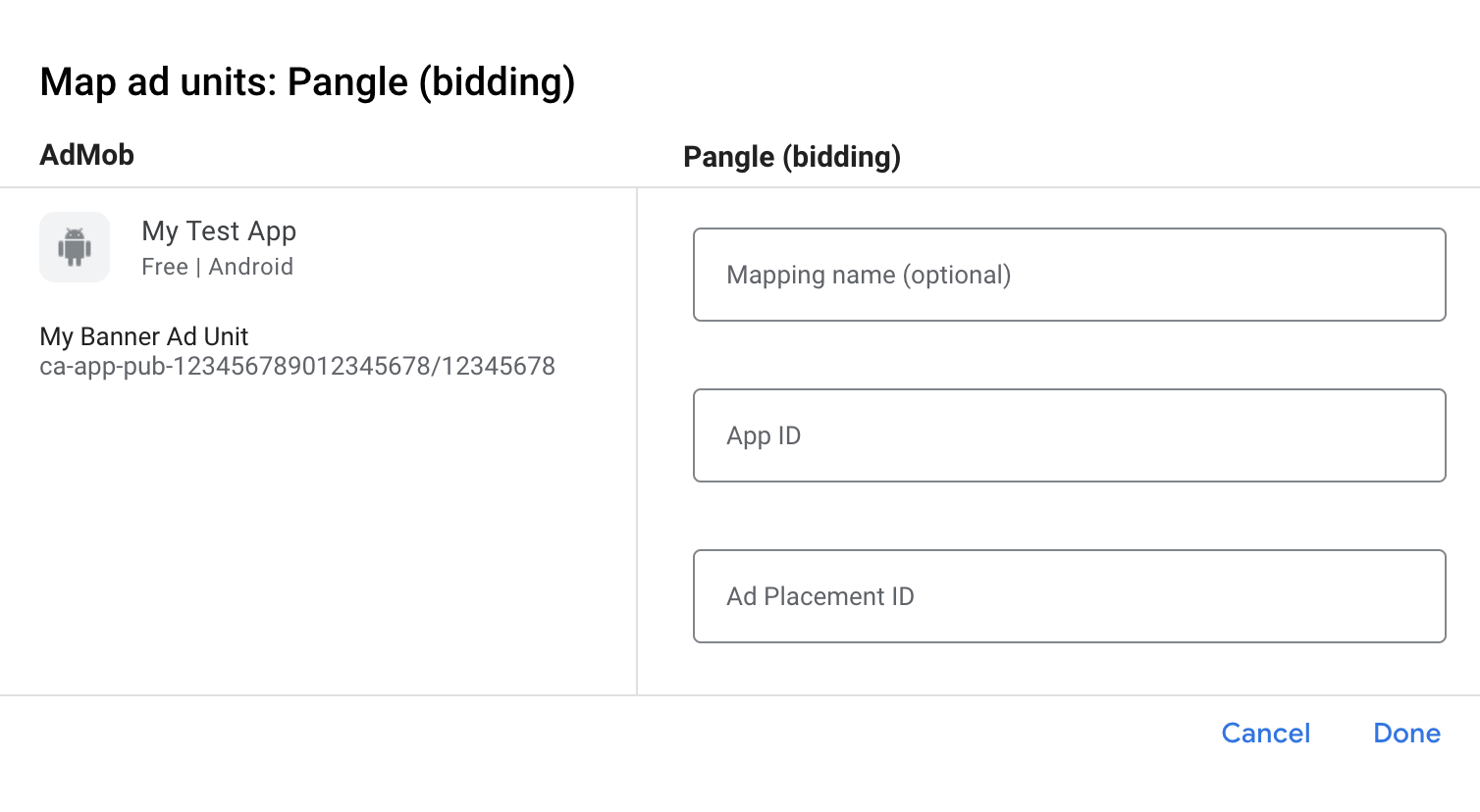 Integrate Pangle with mediation | Android | Google for Developers