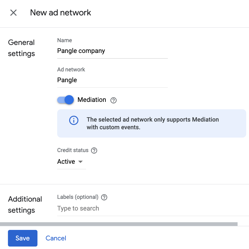Integrate Pangle with bidding | Mobile Ads SDK for Android | Google for Developers