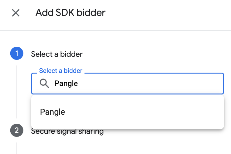 Integrate Pangle with bidding | Mobile Ads SDK for Android | Google for Developers