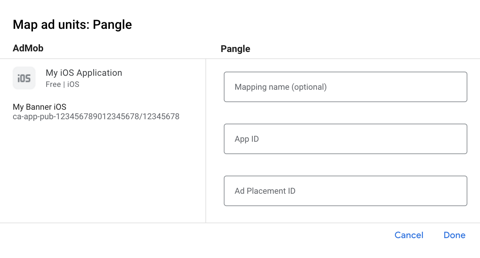 Integrate Pangle with mediation | iOS | Google for Developers