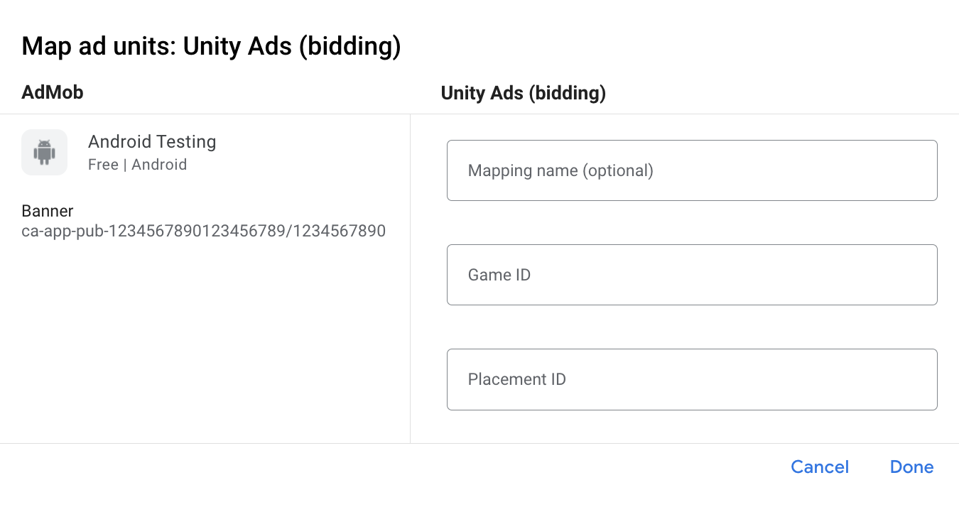 Integrate Unity Ads with mediation | Android | Google for Developers