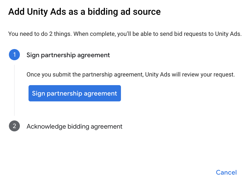 Integrate Unity Ads with mediation | Android | Google for Developers