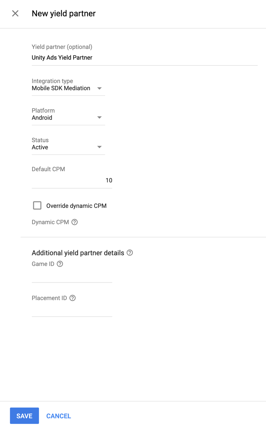 Integrate Unity Ads with Mediation | Mobile Ads SDK for Android ...