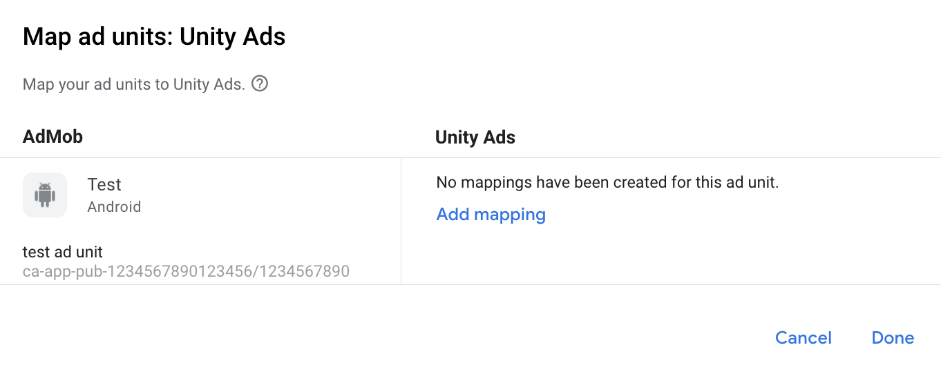Integrate Unity Ads with mediation | Android | Google for Developers Integrate Unity Ads with mediation | Android | Google for Developers