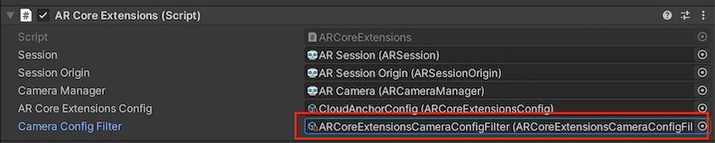 Configuring the camera | ARCore | Google Developers