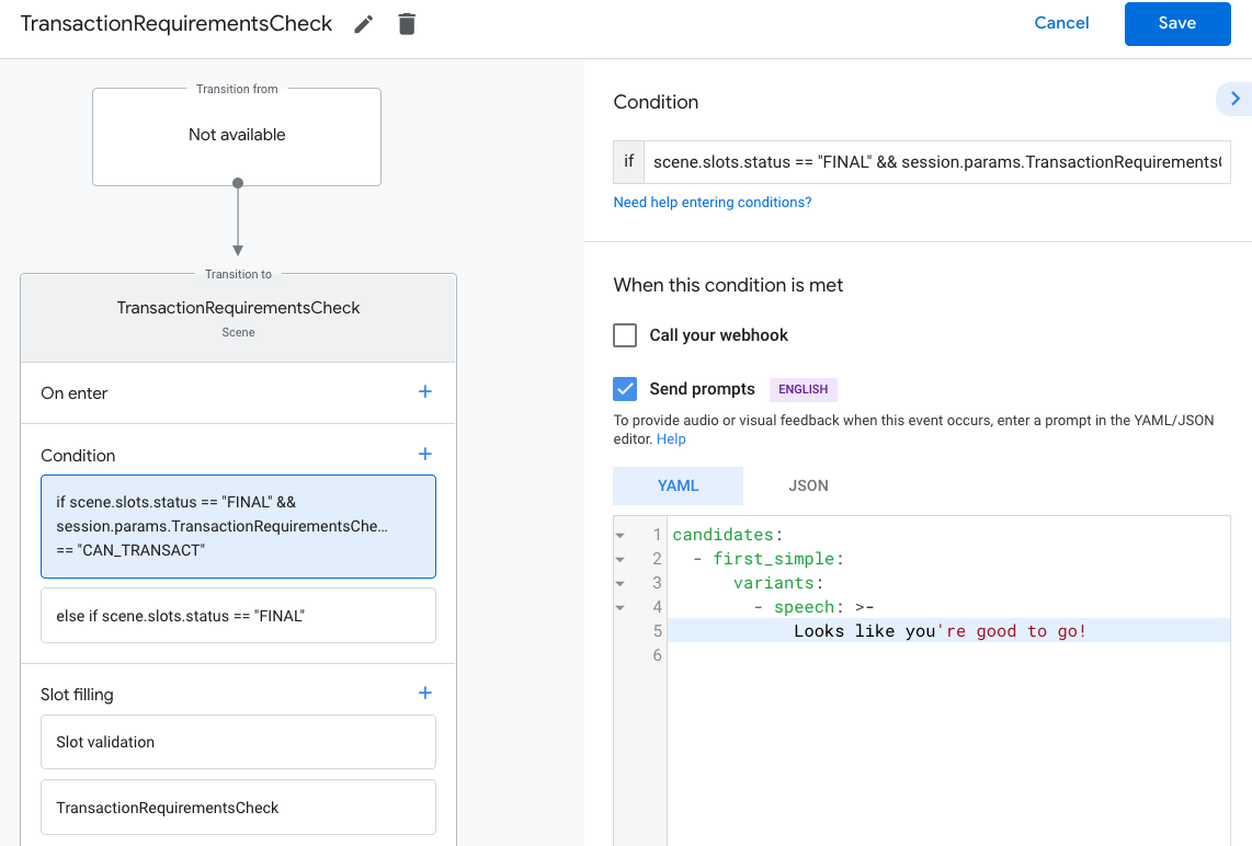 Build reservations | Actions on Google Transactions | Google Developers