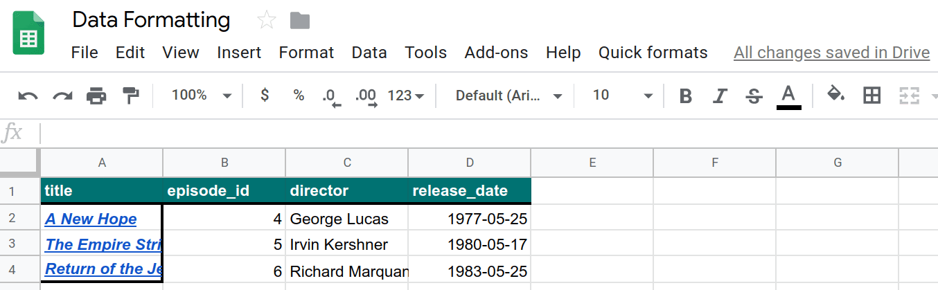 Fundamentals of Apps Script with Google Sheets #4: Data Formatting ...