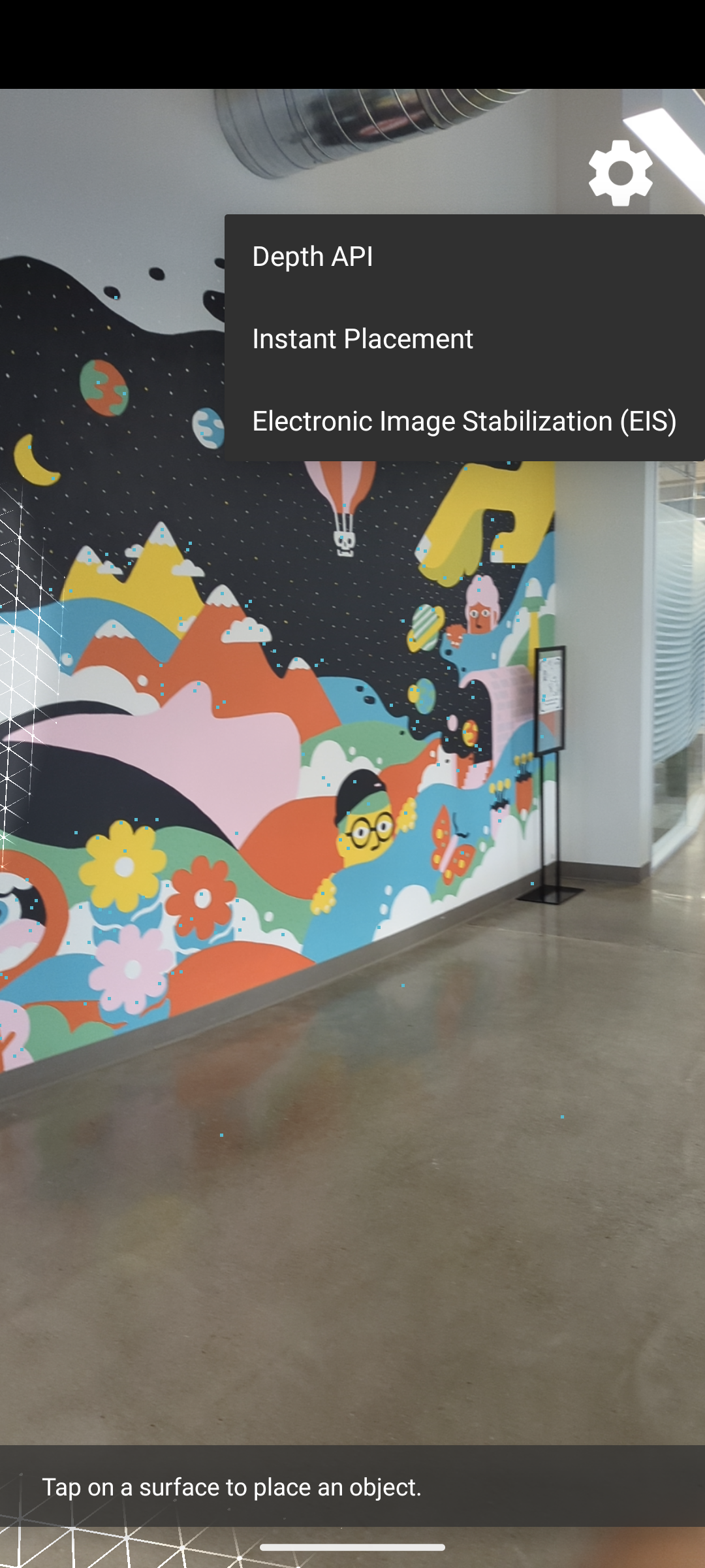 Android용 EIS 빠른 시작 | ARCore | Google for Developers