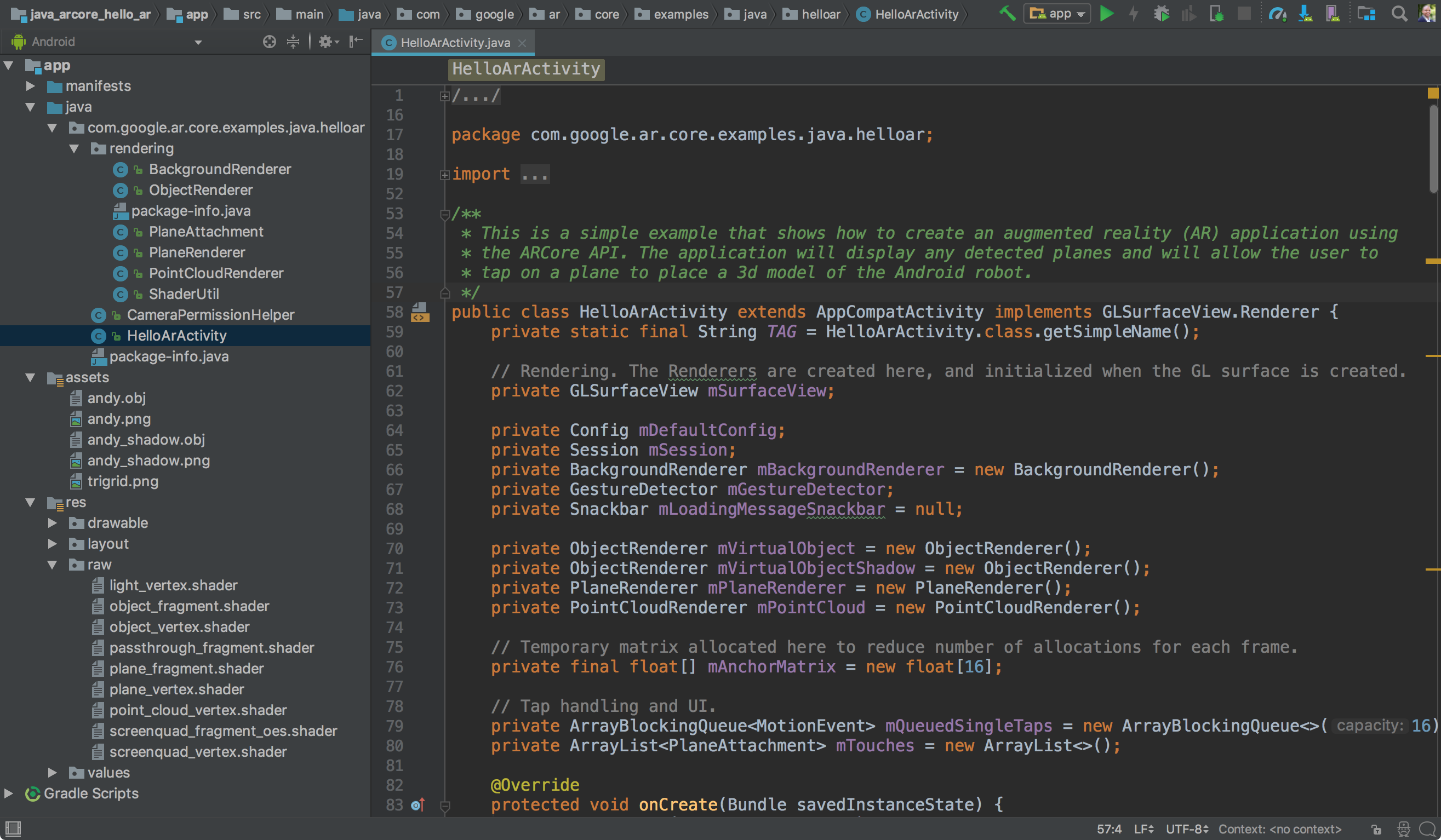 Panduan Memulai untuk Android | ARCore | Google for Developers