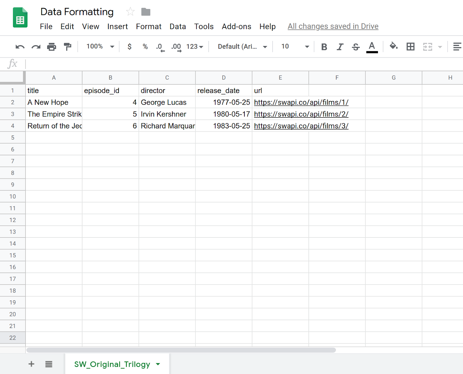 Fundamentals of Apps Script with Google Sheets #4: Data Formatting ...
