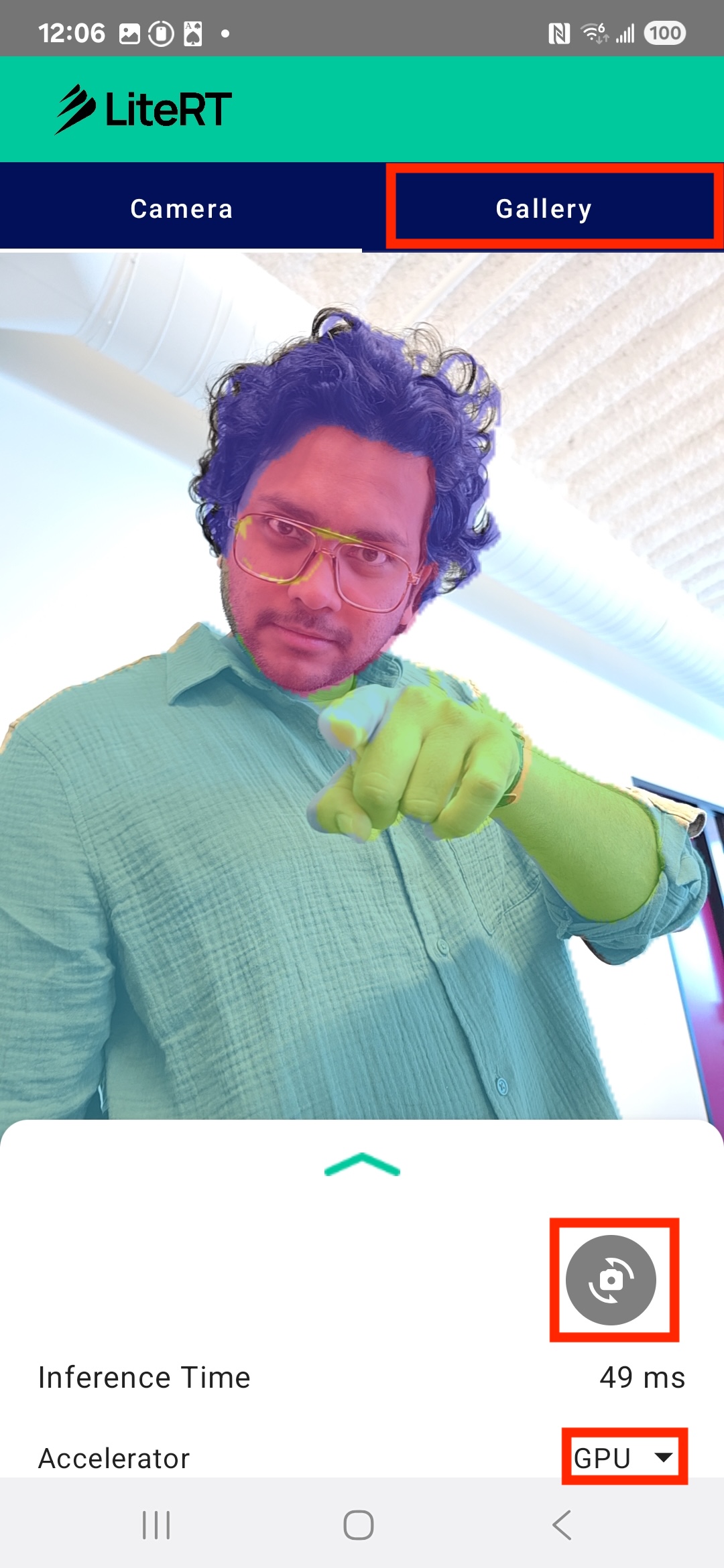 Real-time Accelerated Image Segmentation on Android with LiteRT ...