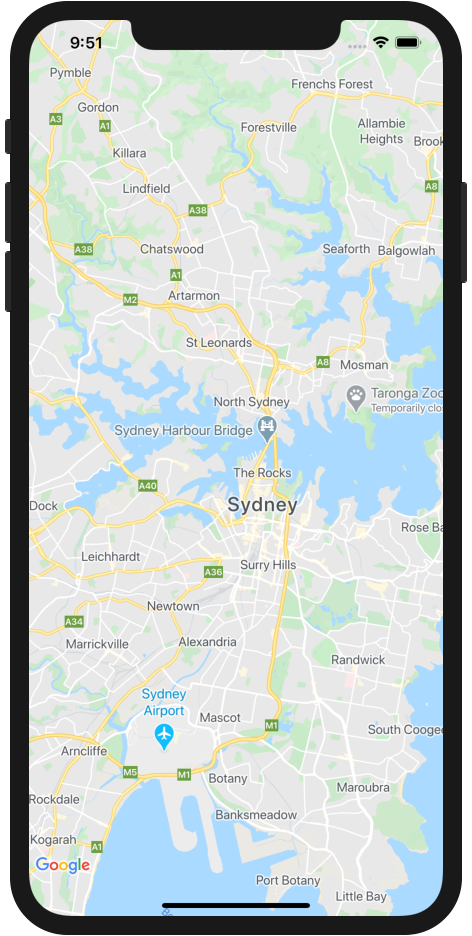 Add a map to your iOS app (Swift) | Maps SDK for iOS | Google for ...