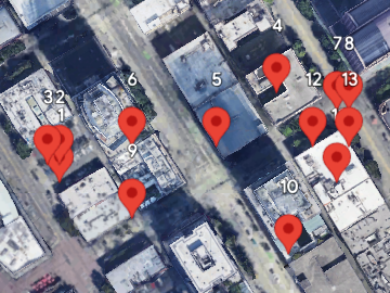 Add markers and animation to a 3D Map | Maps JavaScript API | Google ...