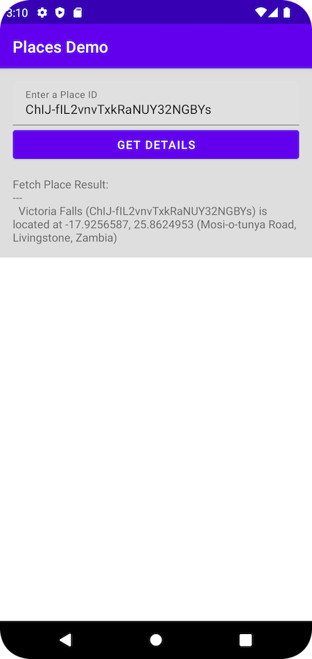 Get started with the Places SDK for Android (Kotlin) | Google for Developers