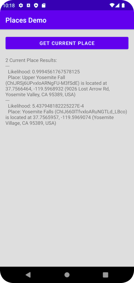 Get started with the Places SDK for Android (Kotlin) | Google for Developers