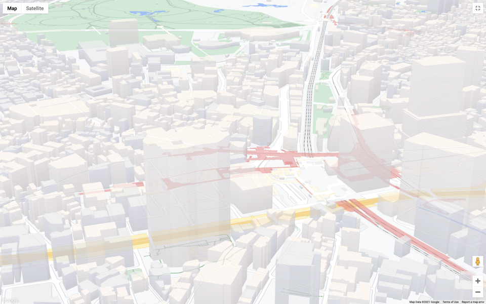 Build 3D map experiences with WebGL Overlay View | Google for Developers