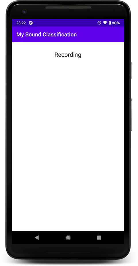 Create a basic app for audio classification | Google for Developers