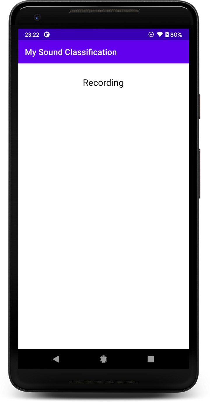 Create a basic app for audio classification | Google for Developers