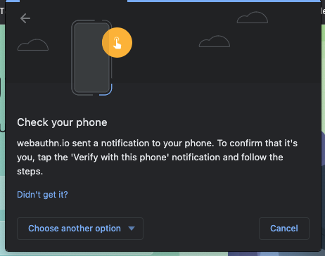 Secure your site with two-factor authentication with a security key (WebAuthn) | Google for ...