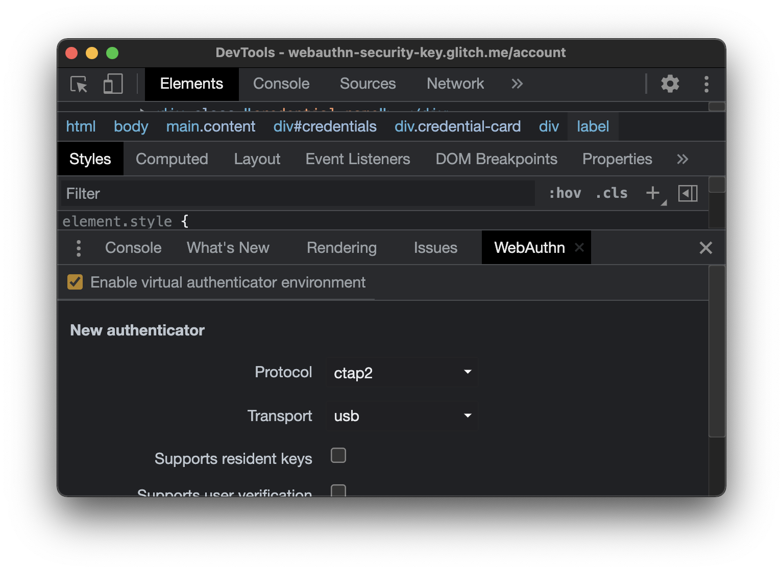 Secure your site with two-factor authentication with a security key (WebAuthn) | Google for ...