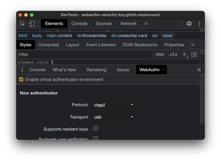 Secure your site with two-factor authentication with a security key (WebAuthn) | Google for ...