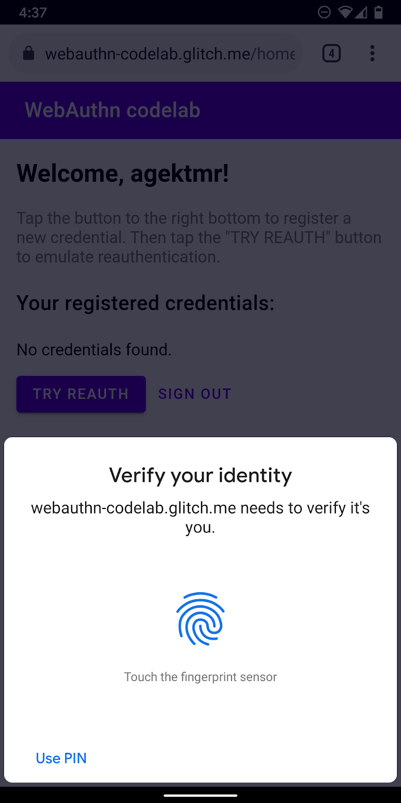 Build your first WebAuthn app | Google for Developers