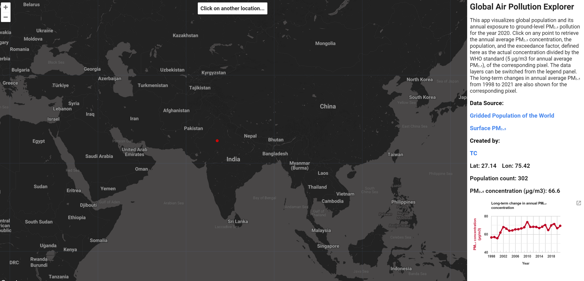 Creating Web Apps | Google Earth Engine | Google for Developers