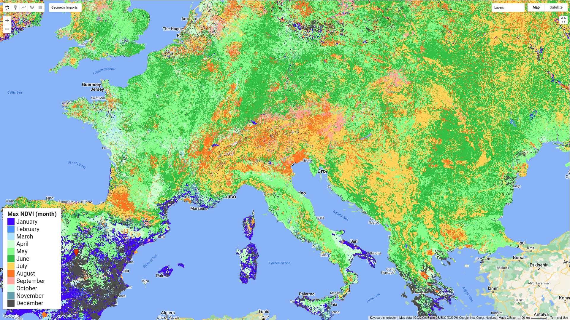 HISTARFM - How to Work with Gap-Filled Imagery | Google Earth Engine ...