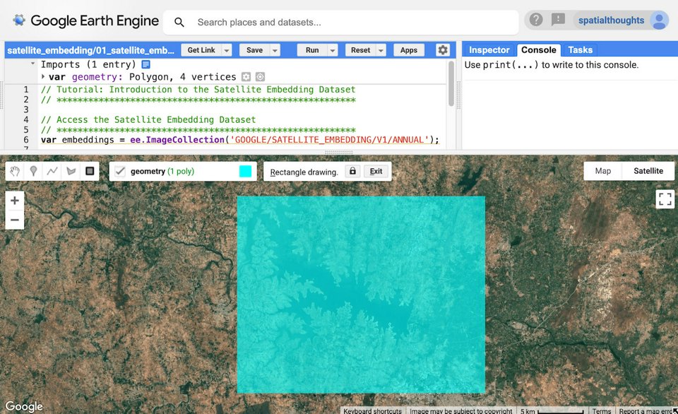 Introducción al conjunto de datos de Satellite Embedding | Google Earth Engine | Google for ...