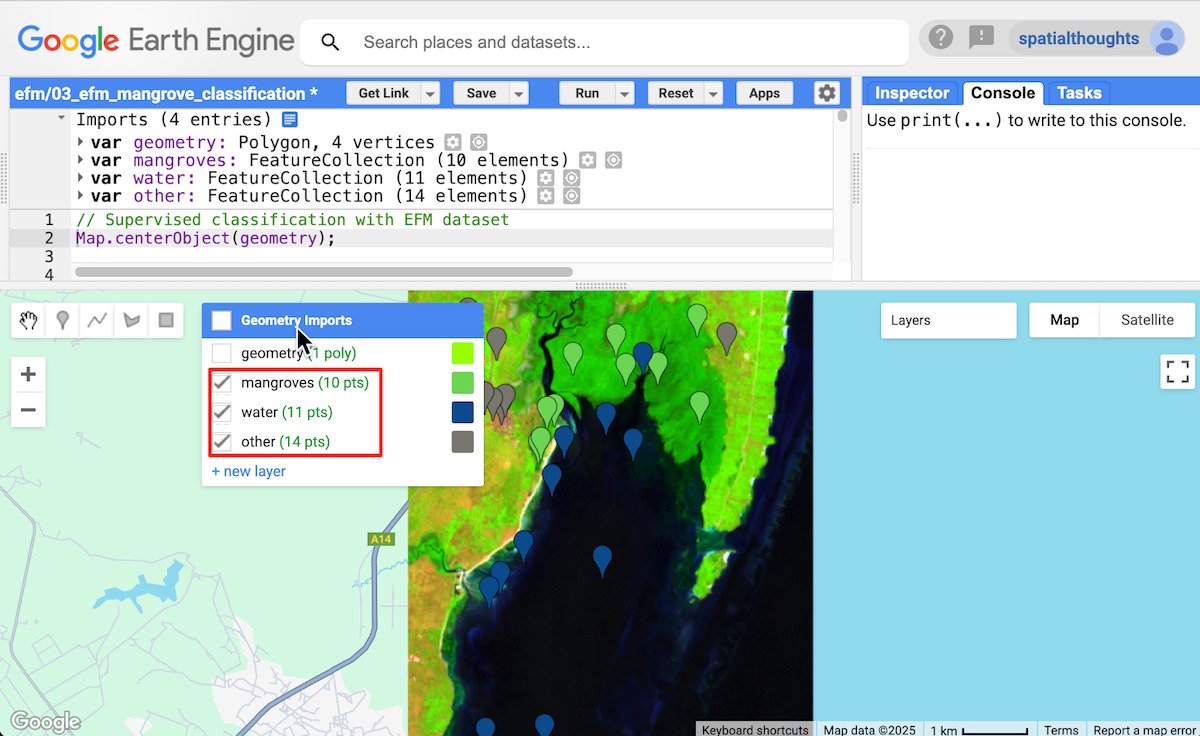 Supervised Classification with Satellite Embedding Dataset | Google Earth Engine | Google for ...