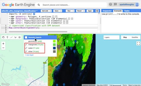 Supervised Classification with Satellite Embedding Dataset | Google Earth Engine | Google for ...