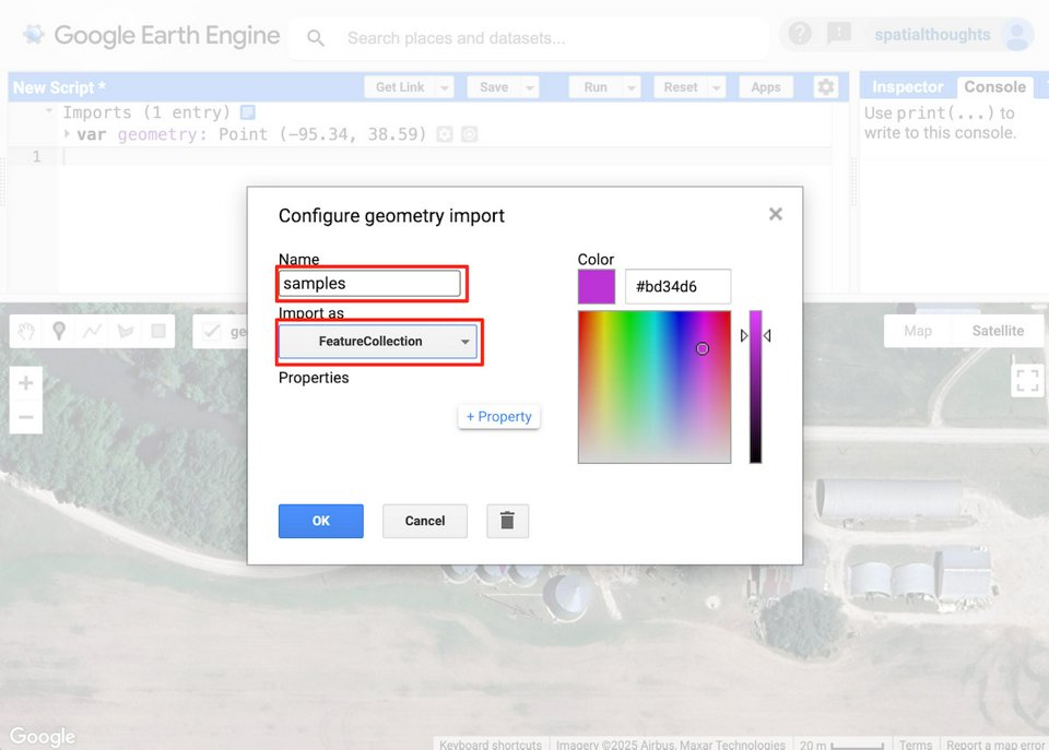 Similarity Search with Satellite Embedding Dataset | Google Earth ...
