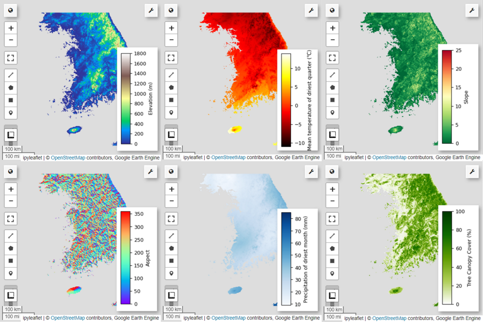 Species Distribution Modeling | Google Earth Engine | Google for Developers