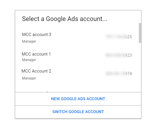 Prepara la cuenta del cliente | Google Ads API | Google for Developers