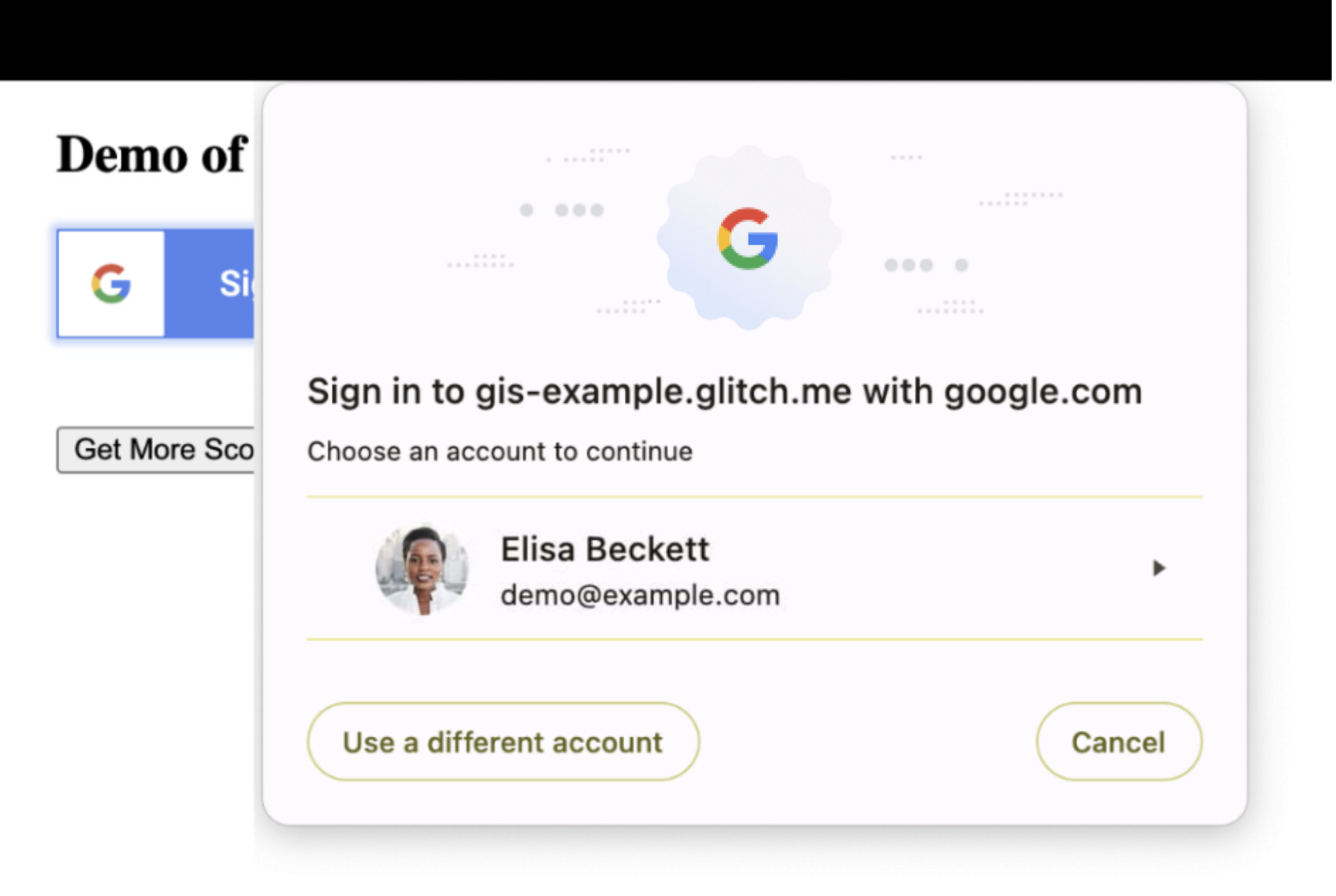 Google Sign-in with FedCM APIs | Web guides | Google for Developers