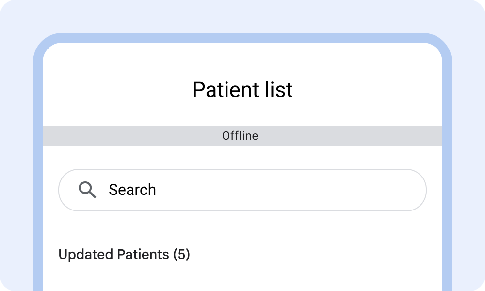 Design Guidelines for Offline & Sync | Open Health Stack | Google for Developers