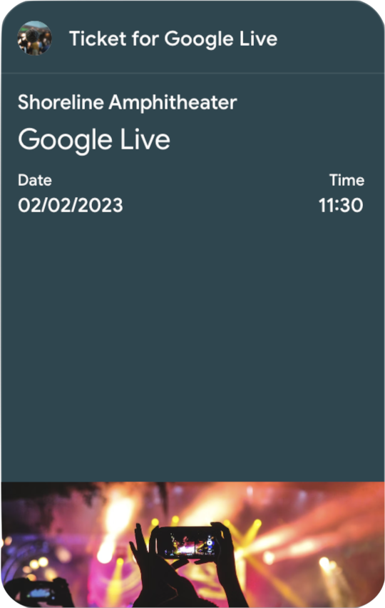 Generic pass | Google for Developers