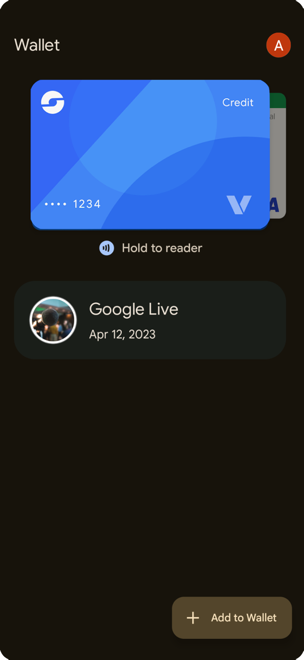 Generic pass | Google for Developers