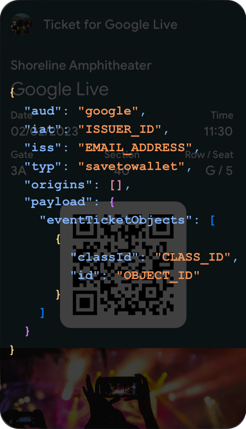 Event tickets | Google for Developers