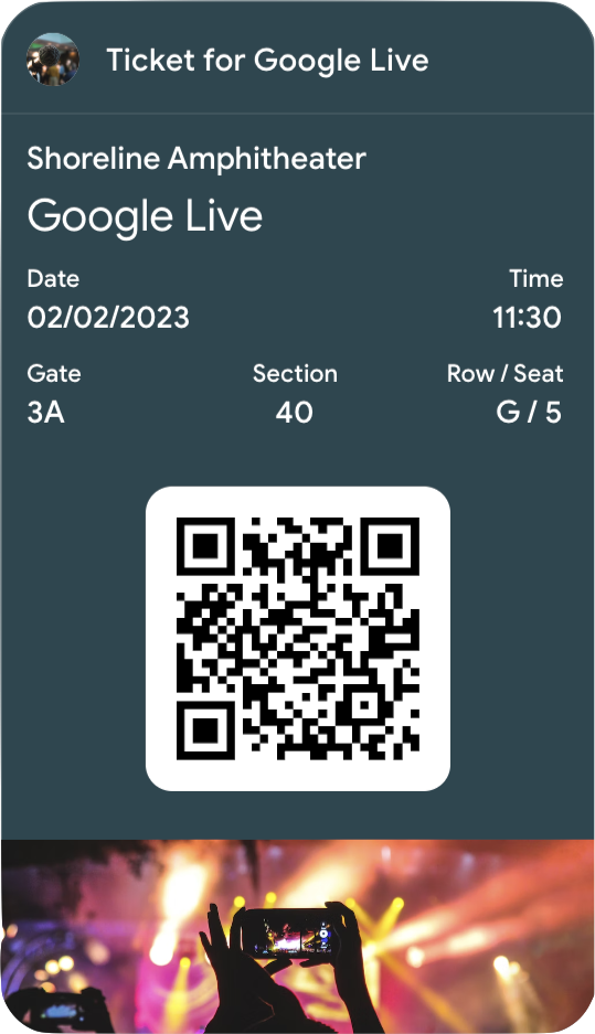 Generic pass | Google for Developers